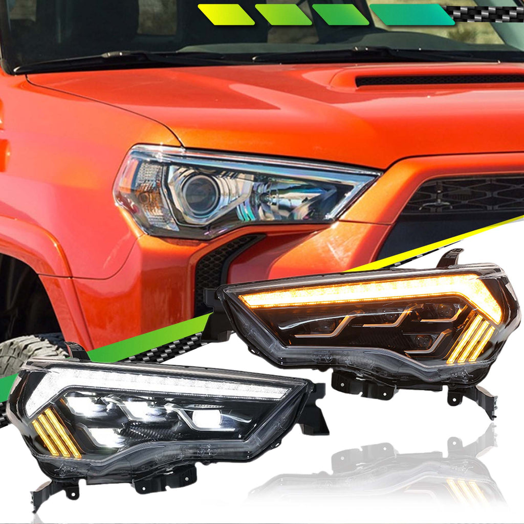 Aftermarket LED Headlights - For Toyota 4Runner 2014-2021 - Autunik.com