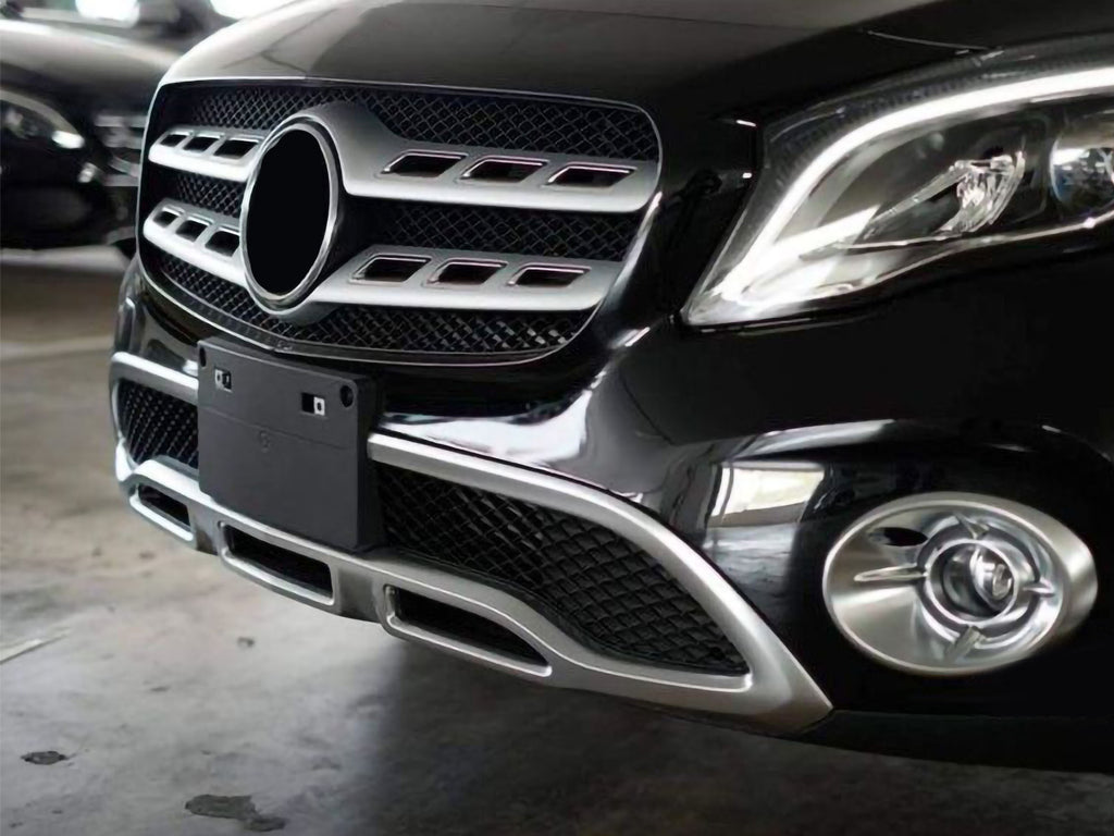 Front Bumper Skid Plate Face Bar- For Mercedes GLA X156 GLA250 GLA200 ...