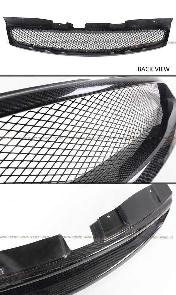 Carbon Front Mesh Grille - For Infiniti G35 Coupe 2003-2007 - Autunik.com