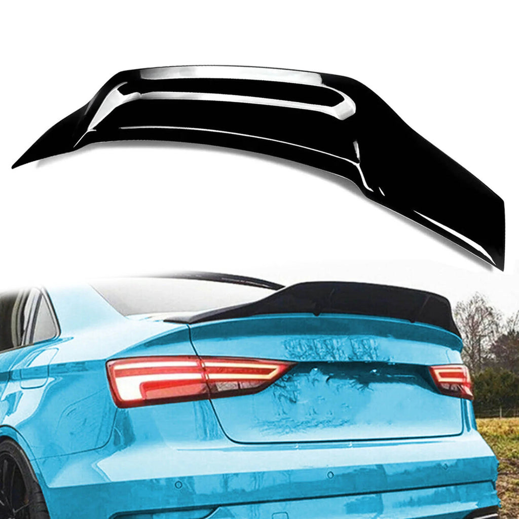 For 2014-2020 Audi A3/S3/RS3 - Rear Spoiler (Gloss Black) - Autunik.com