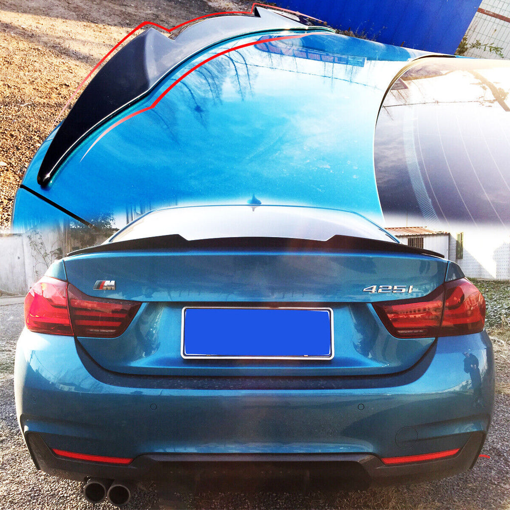 Black Trunk Spoiler - For BMW F32 Coupe M4 F82 - Autunik.com