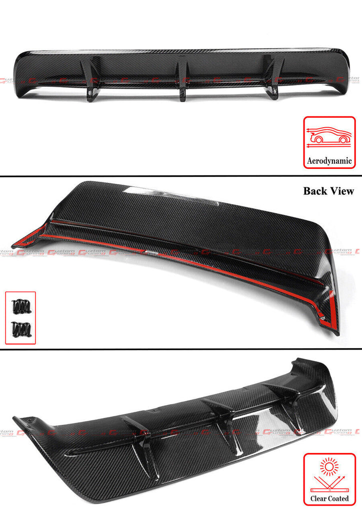 Real Carbon Rear Diffuser - Lexus RC F RCF 2015-2018 - Autunik.com