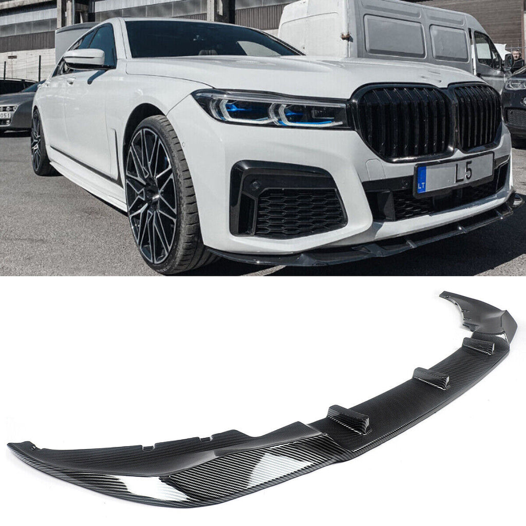 Carbon Look Diffuser & Front Lip - BMW G11/G12 7-Series - Autunik.com ...