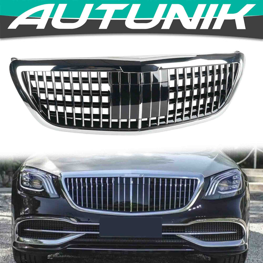 Maybach Grill Chrome - Mercedes S-Class W222 Sedan - Autunik.com– My Store
