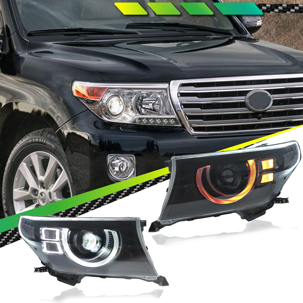Best Replacement LED Headlights - for Toyota Land Cruiser LC70-LC79 ...