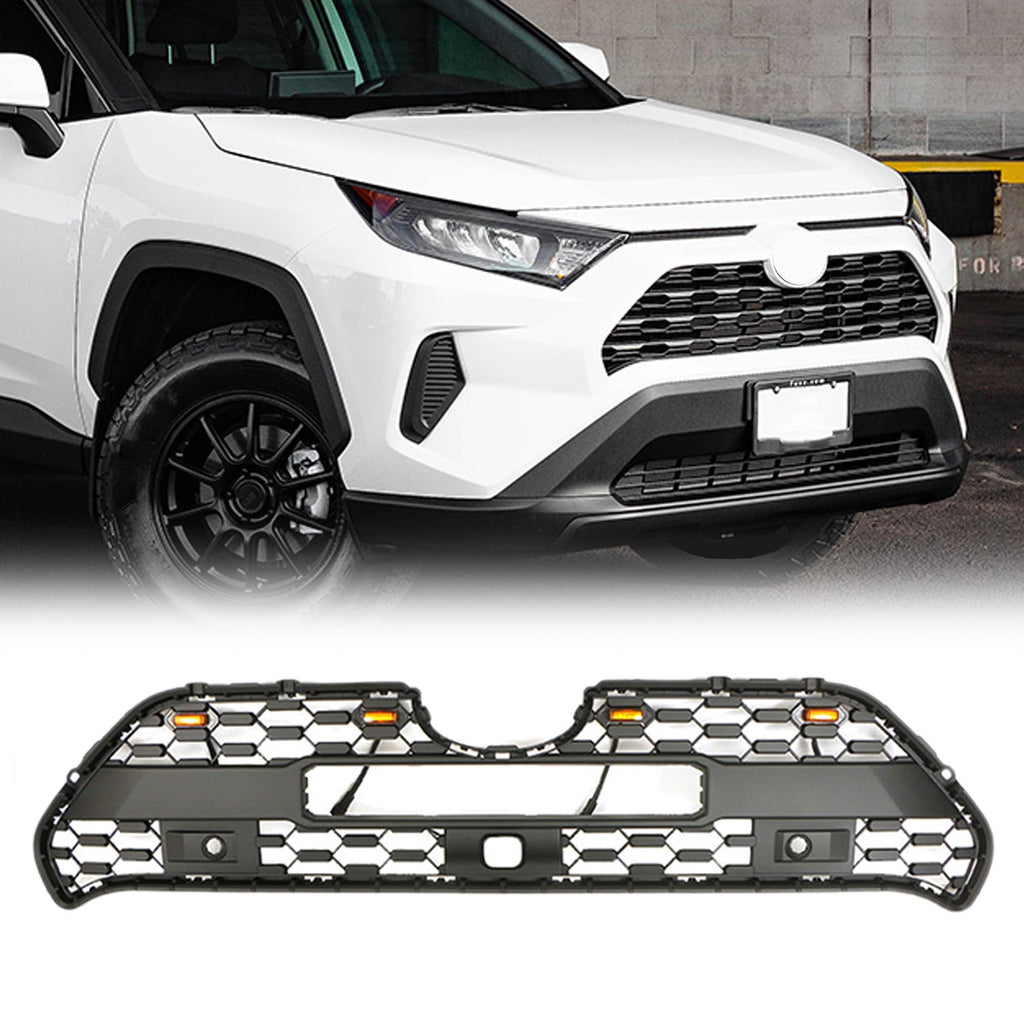 Aftermarket Front Grille - For Toyota Rav4 TRD 2019-2023 - Autunik.com