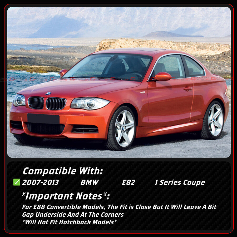 Carbon Fiber Trunk Spoiler Wing - BMW E82 125i 135i 1M Coupe 2007-2013 ...