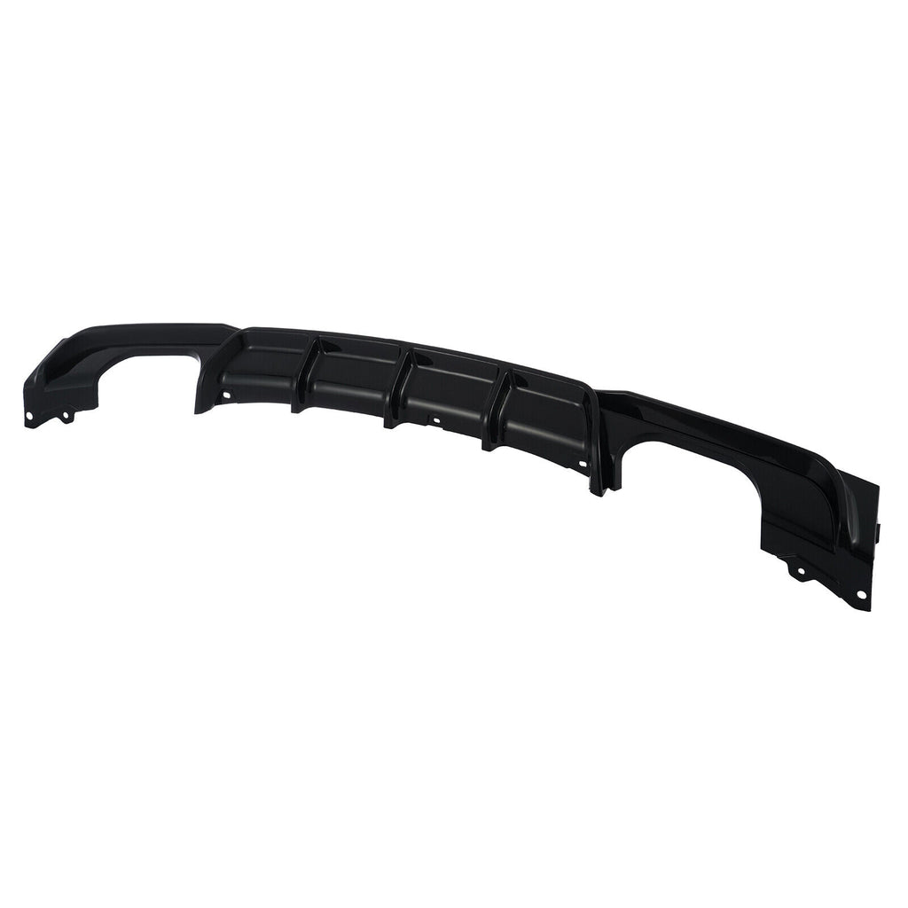 Black Diffuser, Quad Exhaust - For BMW F30/F31 3-Series - Autunik.com