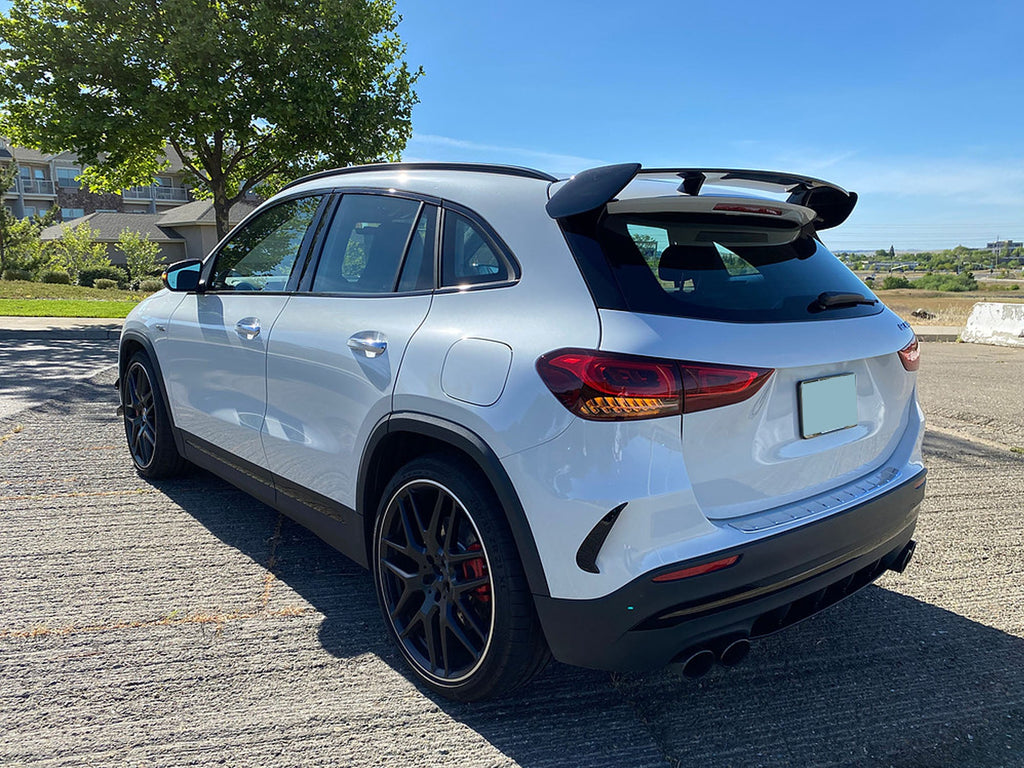 For 2021-2023 Mercedes H247 GLA 200 250 45 AMG - Black Roof Spoiler ...