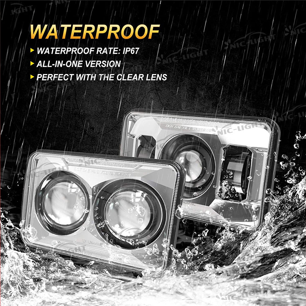 Best Replacement LED Headlights - for any car or truck with 4x6 led ...