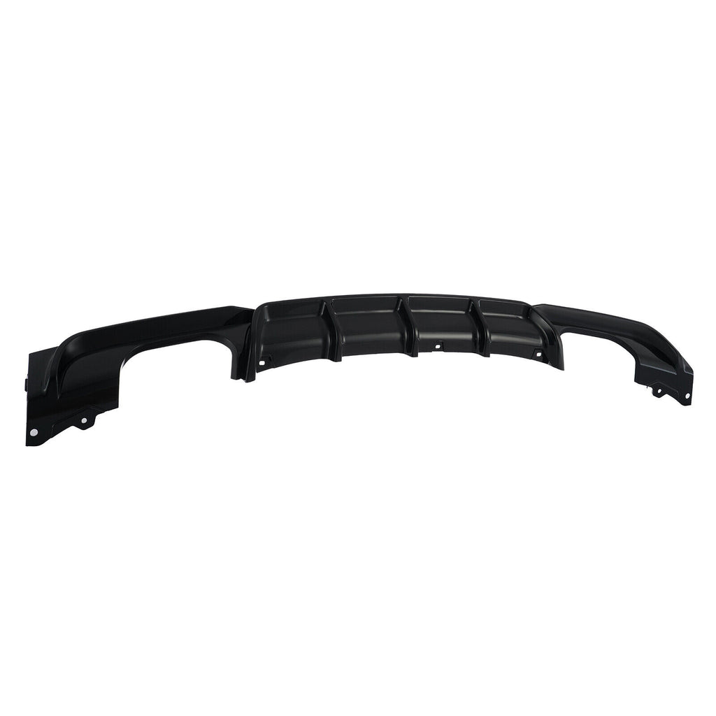 Black Diffuser, Quad Exhaust - For BMW F30/F31 3-Series - Autunik.com