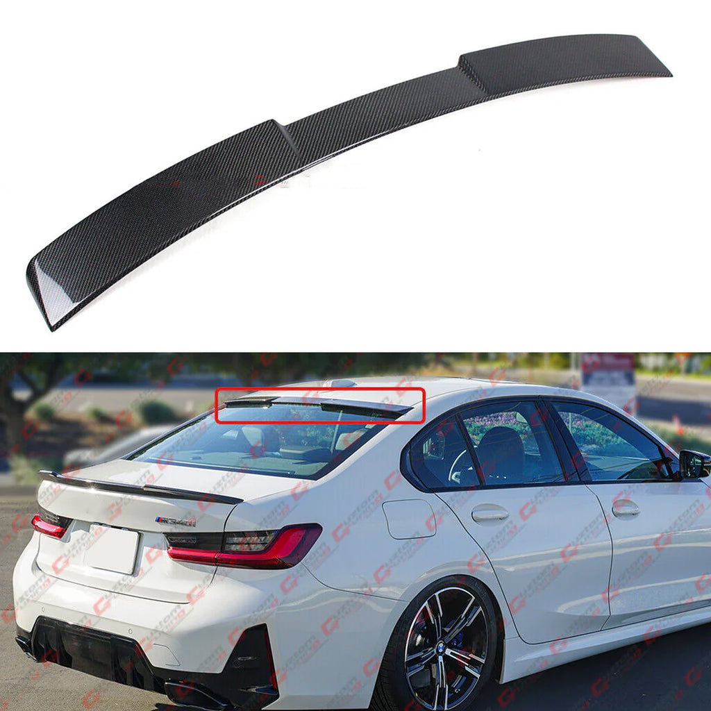 Carbon Fiber Rear Roof Spoiler - For BMW G20 320i 330i M340i G80 M3 ...