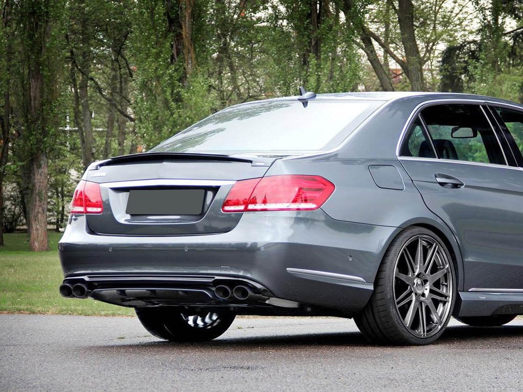 Dual Black Exhaust Tips - For W220 W221 W204 W218 W212 W212 SLK ...