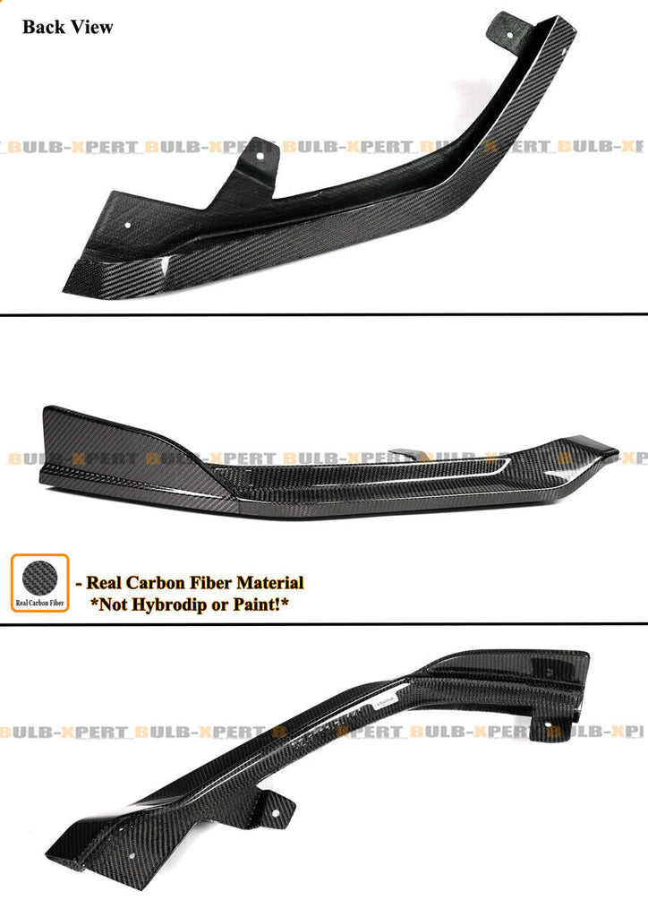 Real Carbon Front Lip - For Lexus RC F RCF 2015-2019 - Autunik.com