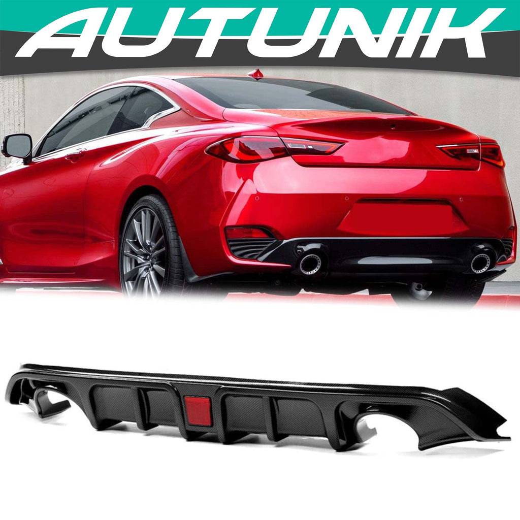 Carbon Look LED Diffuser - For Infiniti Q60 - Autunik.com
