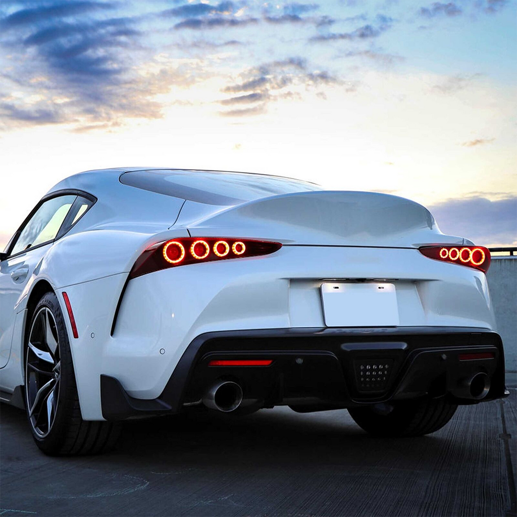 Red Led Sequential Tail Lights - Toyota GR Supra A90/A91 - Autunik.com