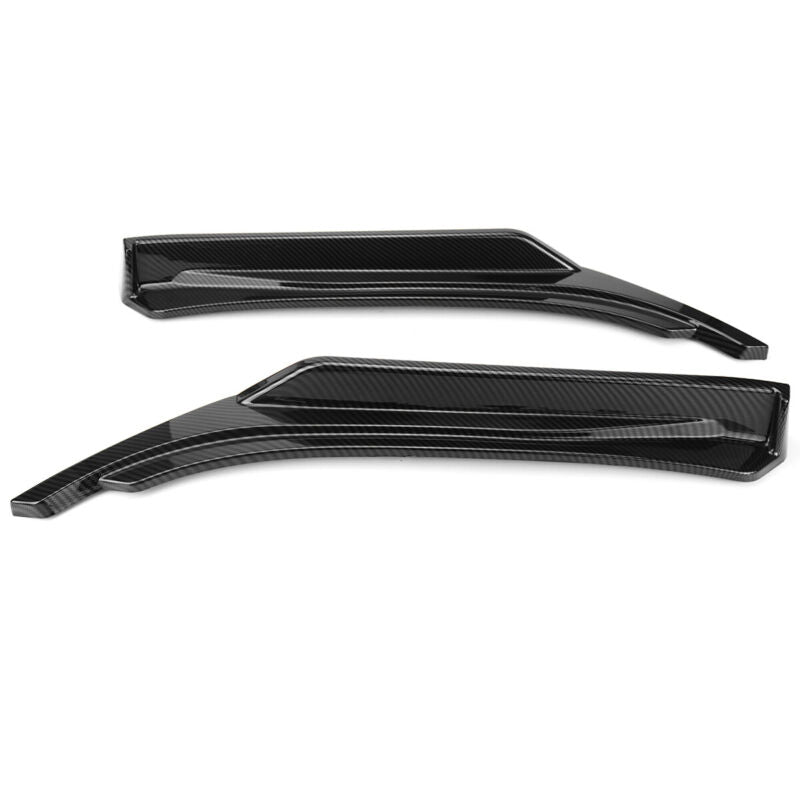 Carbon Look Rear Splitter Aprons - For Infiniti Q50 - Autunik.com