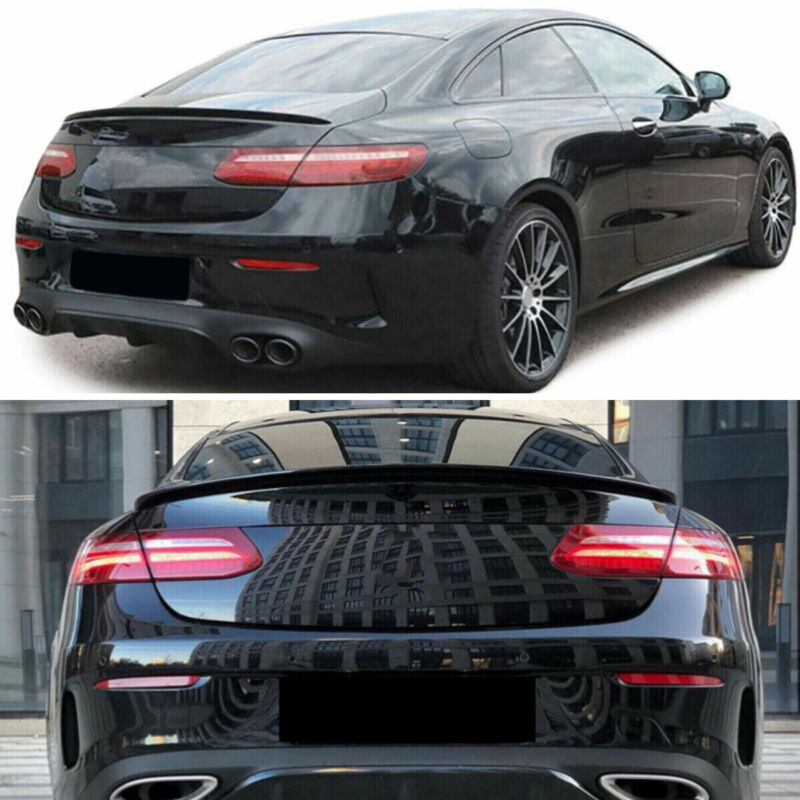 For 2017-2023 Mercedes E C238 Coupe - Rear Spoiler Gloss Black ...