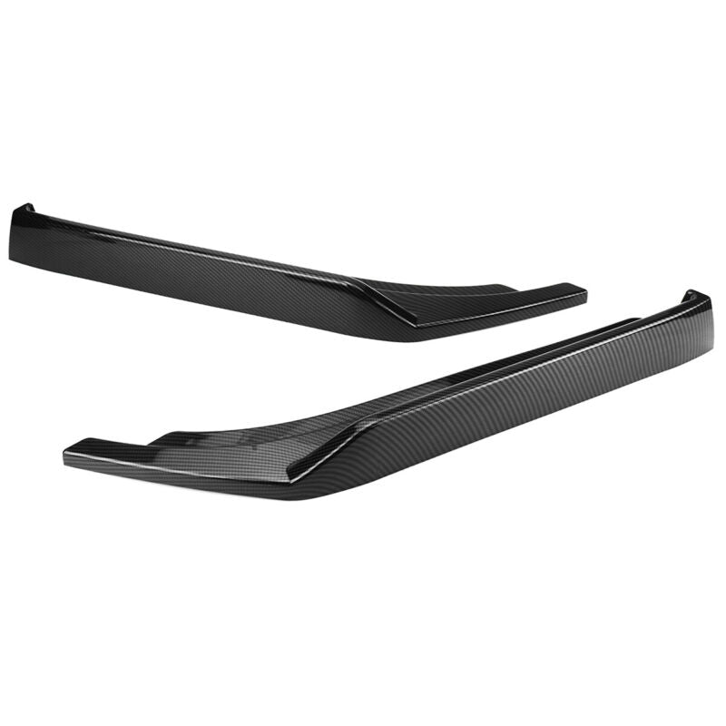 Carbon Look Rear Splitter Aprons - For Infiniti Q50 - Autunik.com